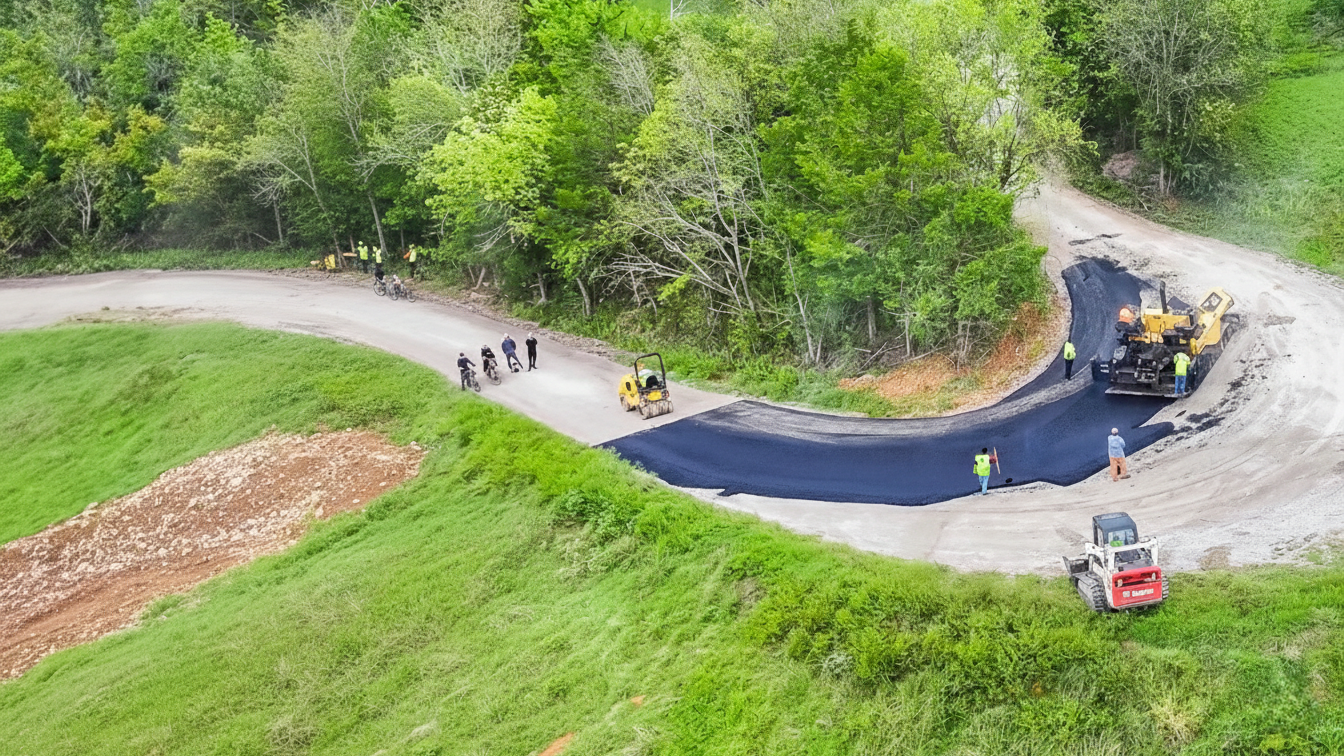 This driveway cost $2 billion to pave, and it’s only a mile long