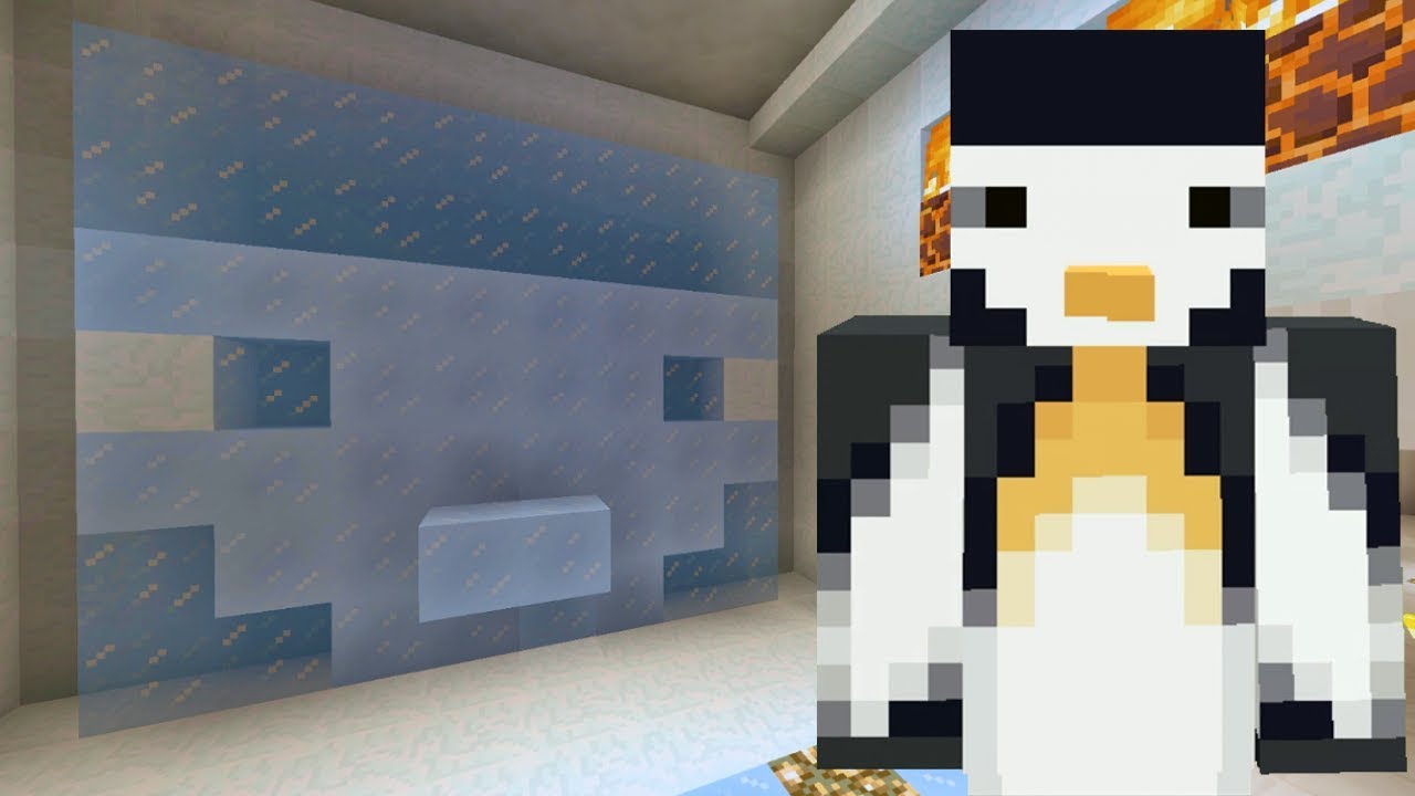Minecraft builder creates giant ice sculptures in survival world