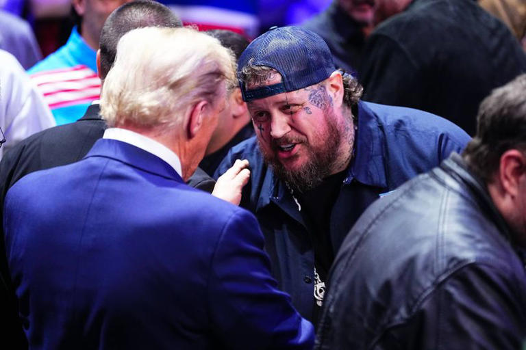Jelly Roll's political connections 'exposed' after dodging ICE question ...