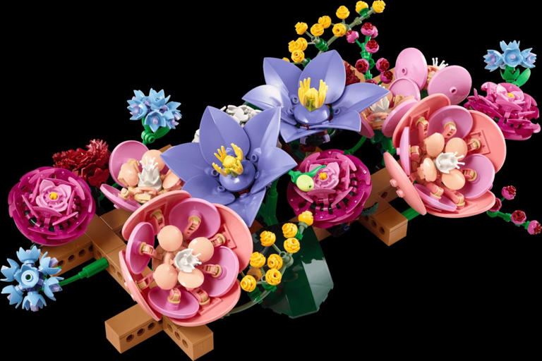 Lego's new flower wall set: A lasting home upgrade for spring decor