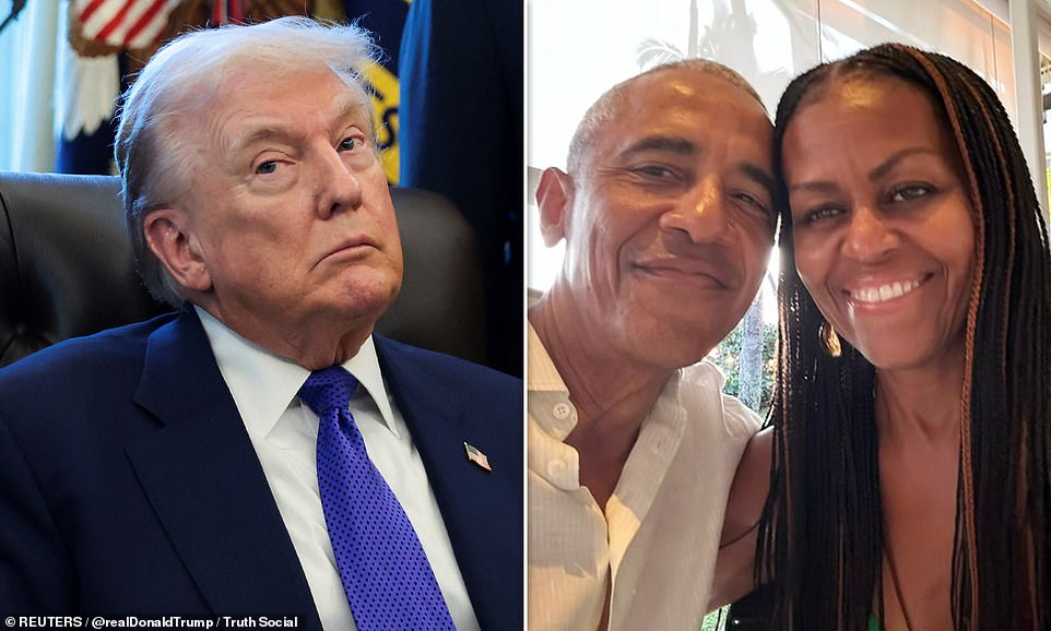 Trump sparks backlash with controversial Obama post