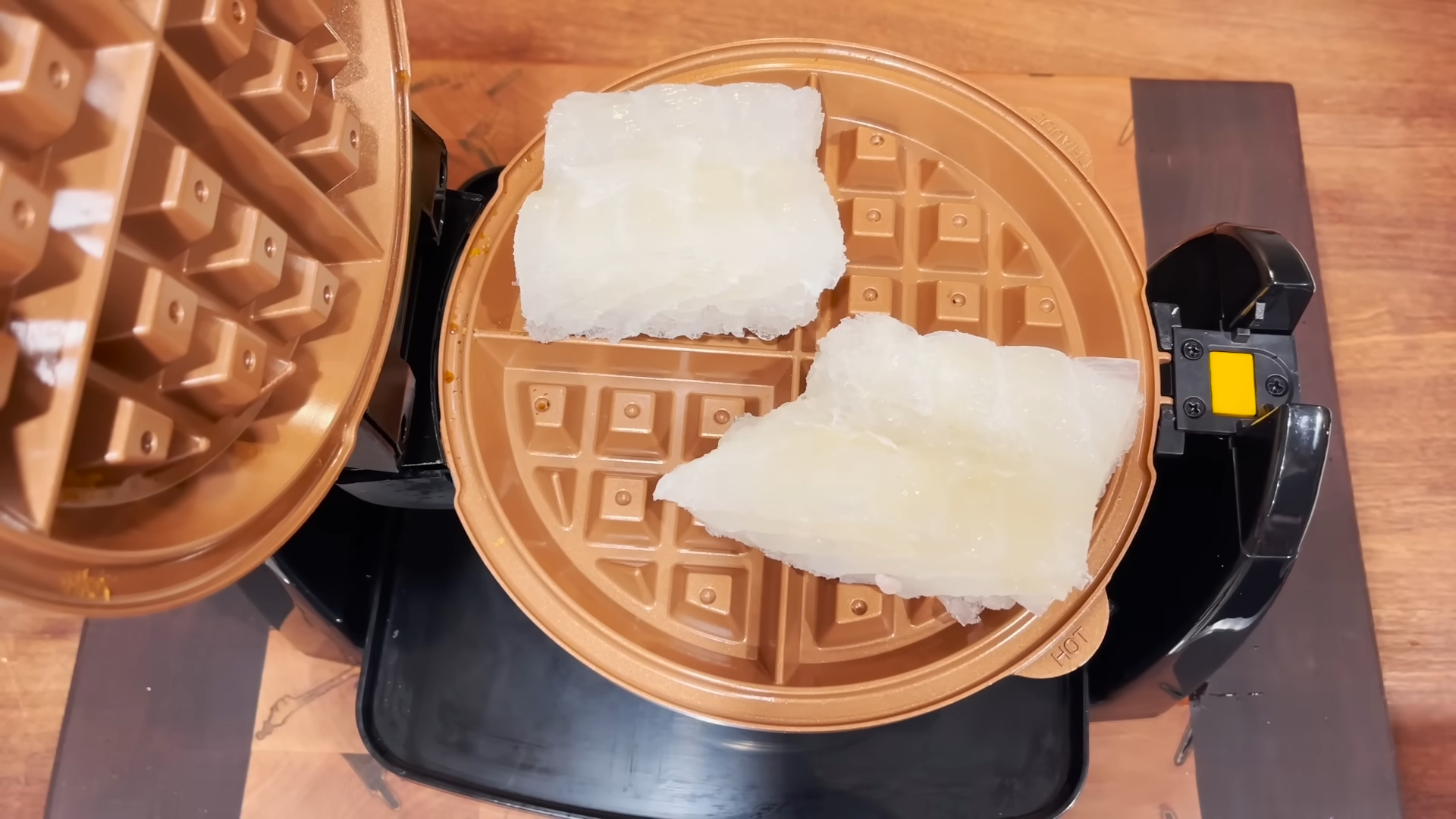 How to make waffled lutefisk without complicated steps