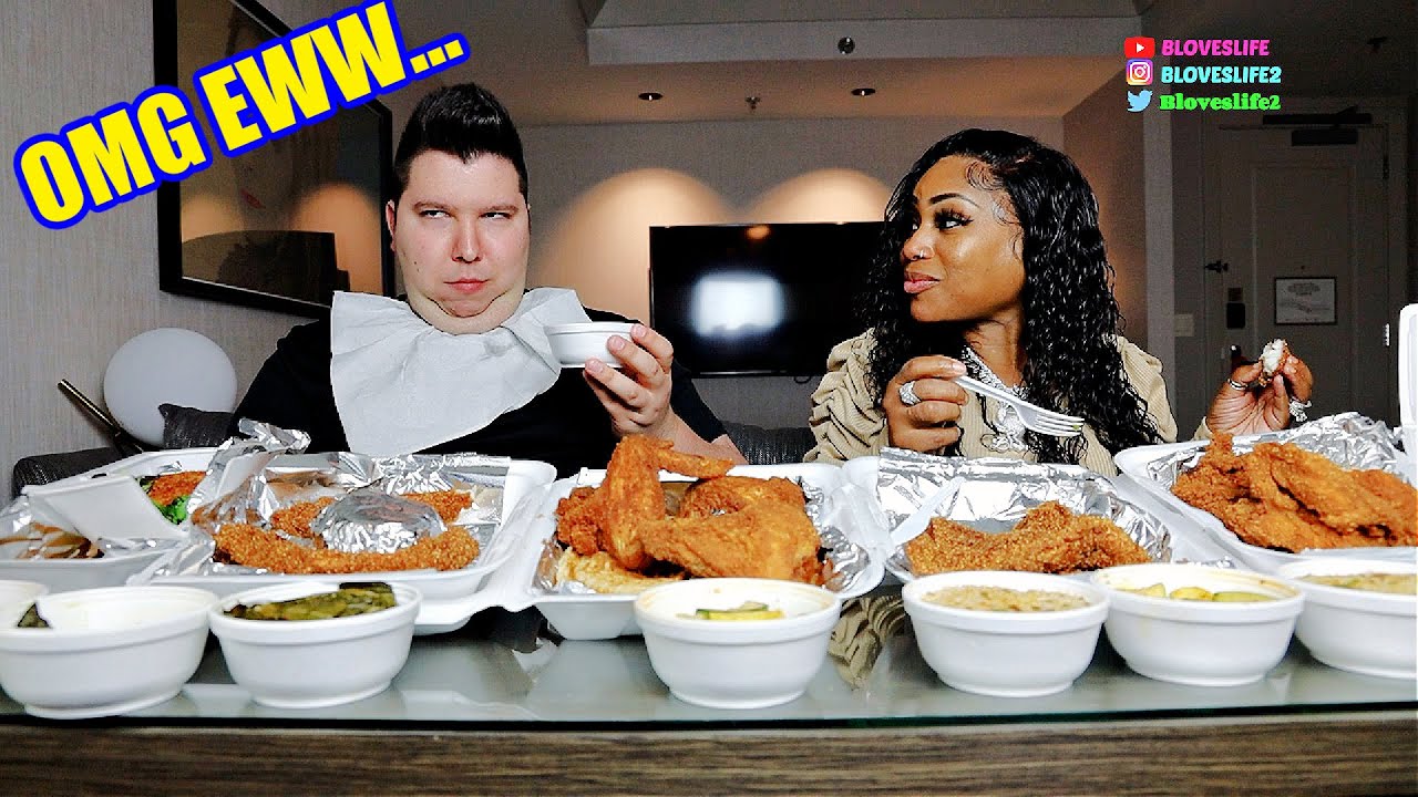 Nikocado tries soul food for the first time and shares his honest reaction
