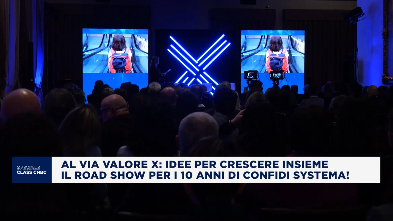 Al via Valore X: idee per crescere insieme. Il road show che celebra i ...