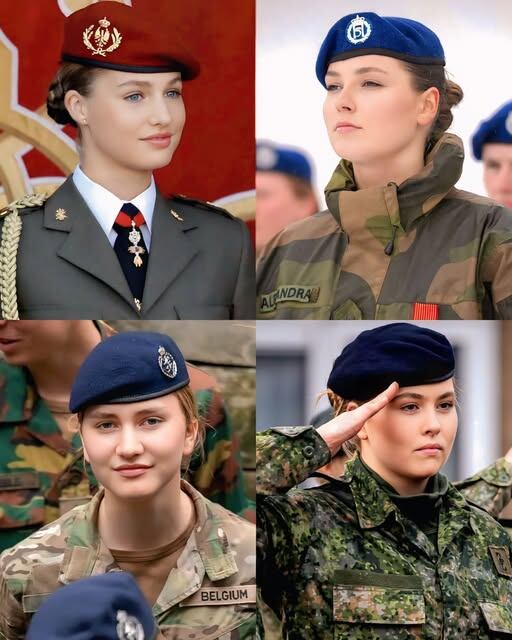 Royal women trade gowns for combat gear amid security crisis
