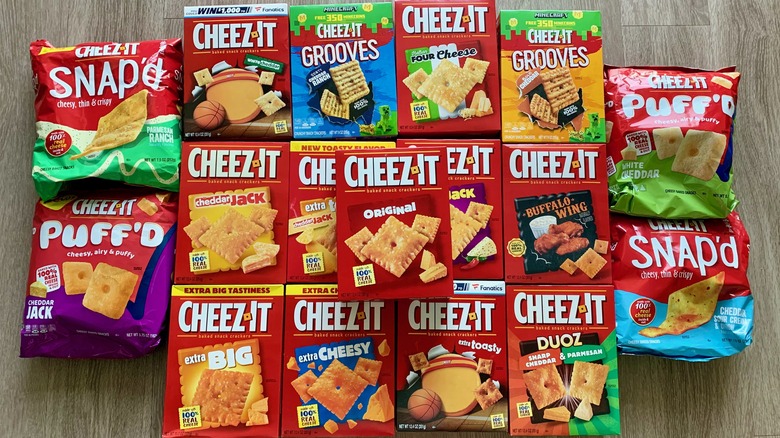 18 Cheez-It flavors, ranked worst to best