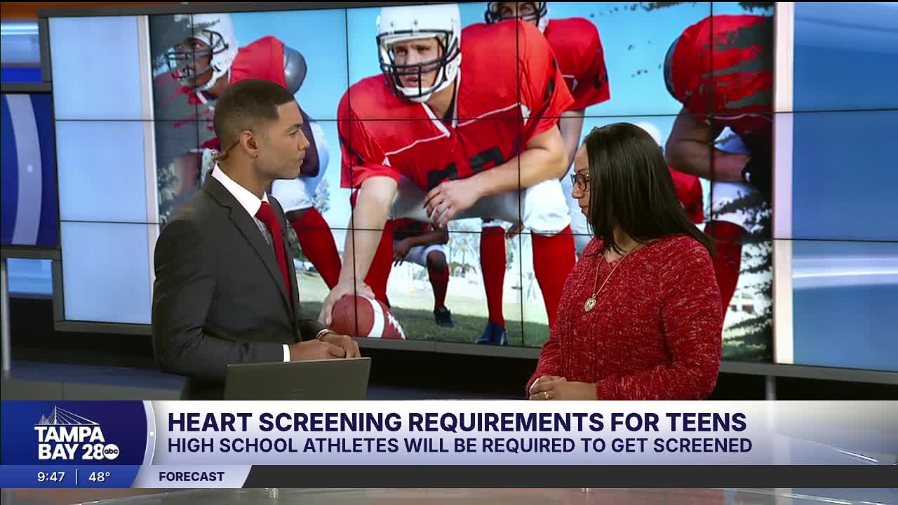 Local mother urges teen heart screenings after son's death during ...
