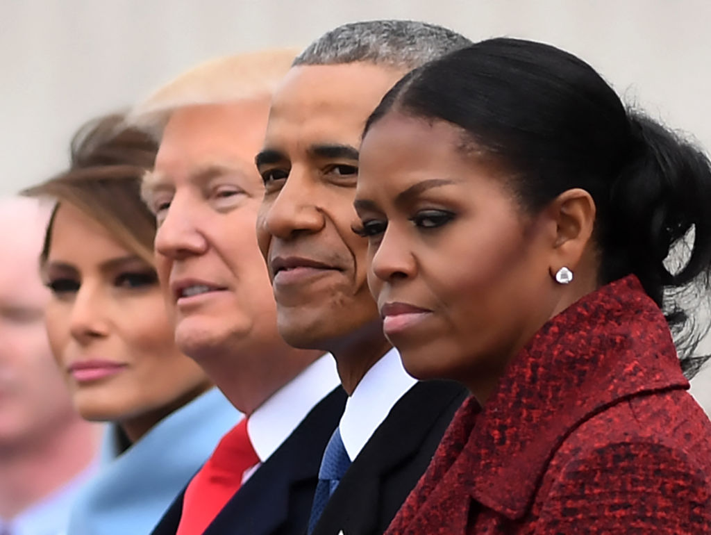 Trump takes down racist AI video of Barack and Michelle Obama as monkeys