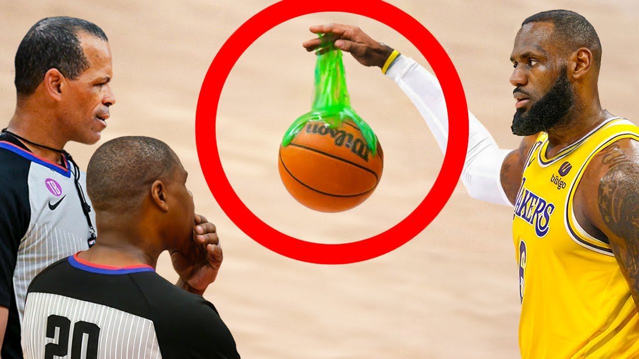 NBA players caught cheating