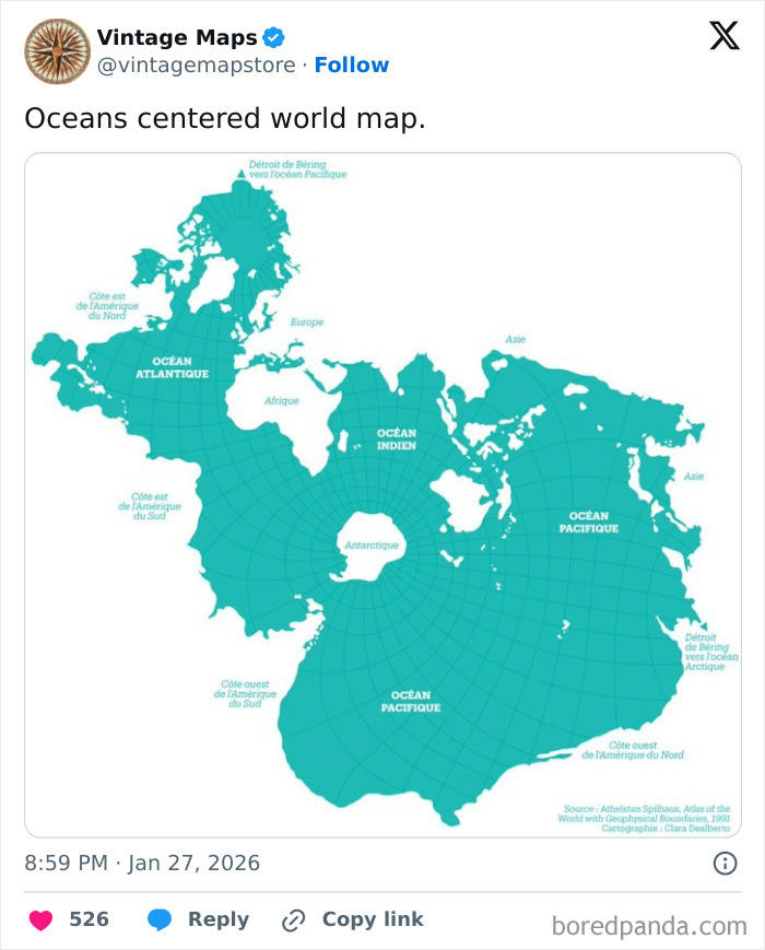 62 cool maps that range from ridiculously funny to actually educational