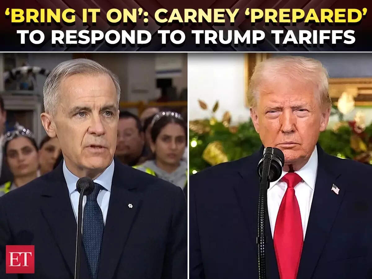‘New sovereign path’: Carney READY to face Trump tariffs as he calls US ...