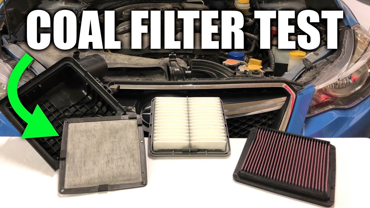 Do charcoal air filters rob your engine of horsepower?