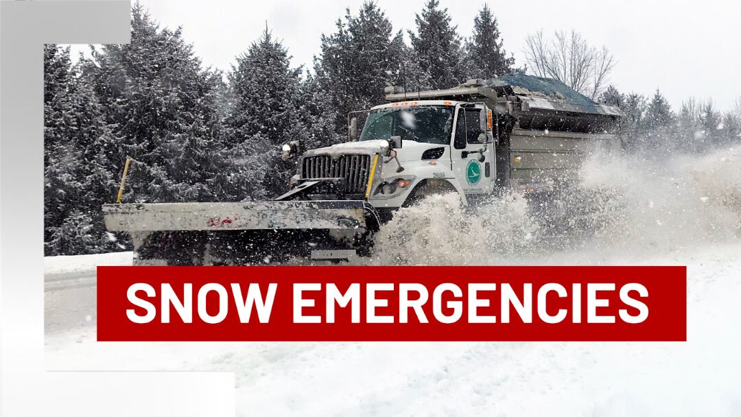 13 First Alert Weather: NW Ohio snow emergencies by county