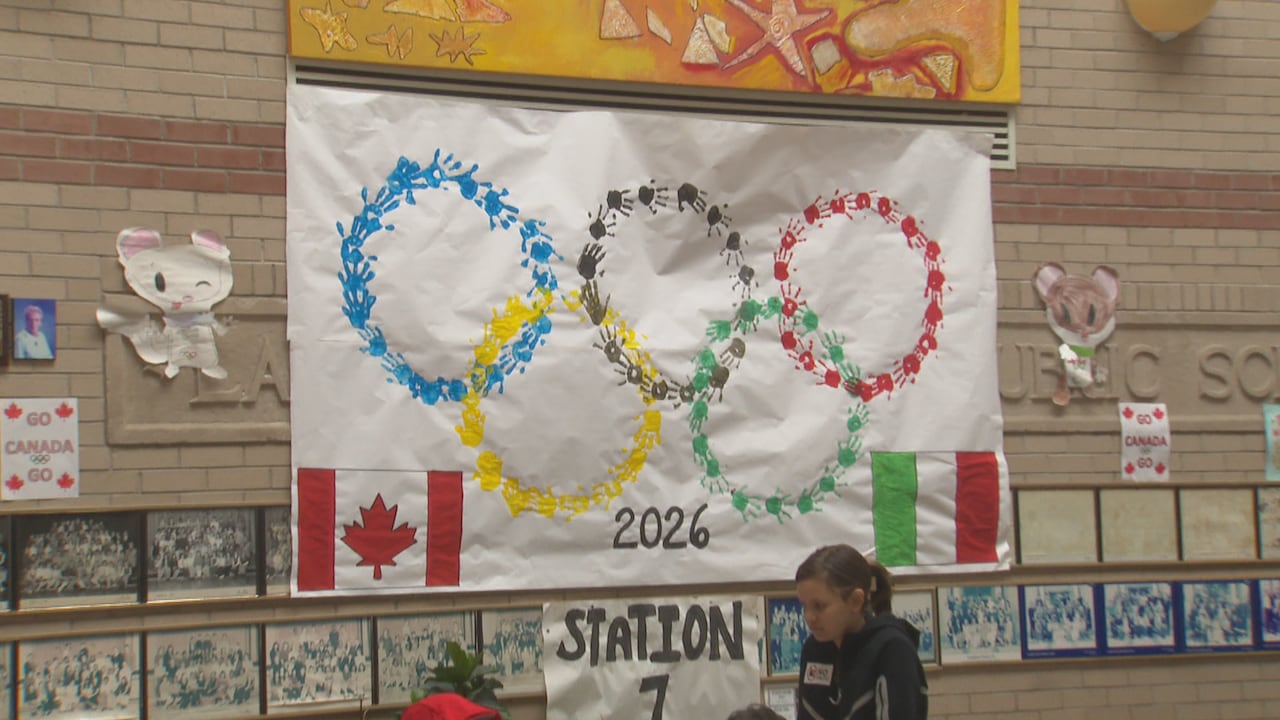 Toronto students celebrate Winter Olympics with mini games