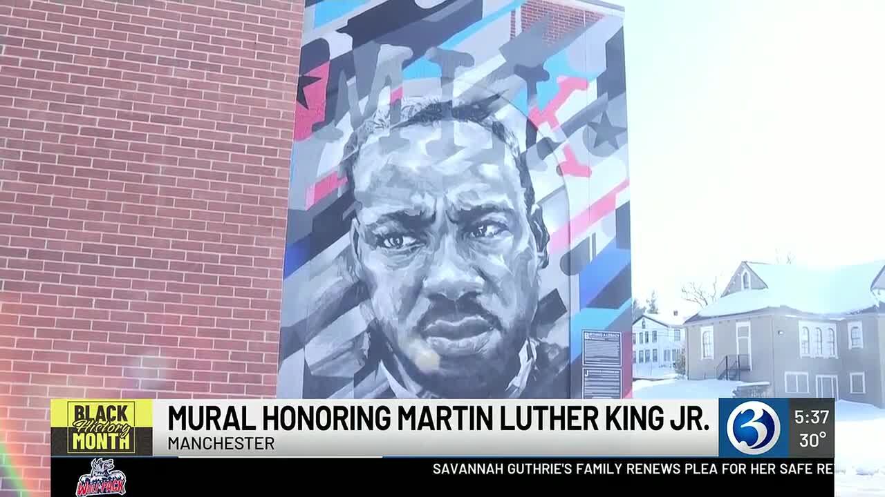 Manchester mural honors Dr. Martin Luther King Jr. as lasting community ...