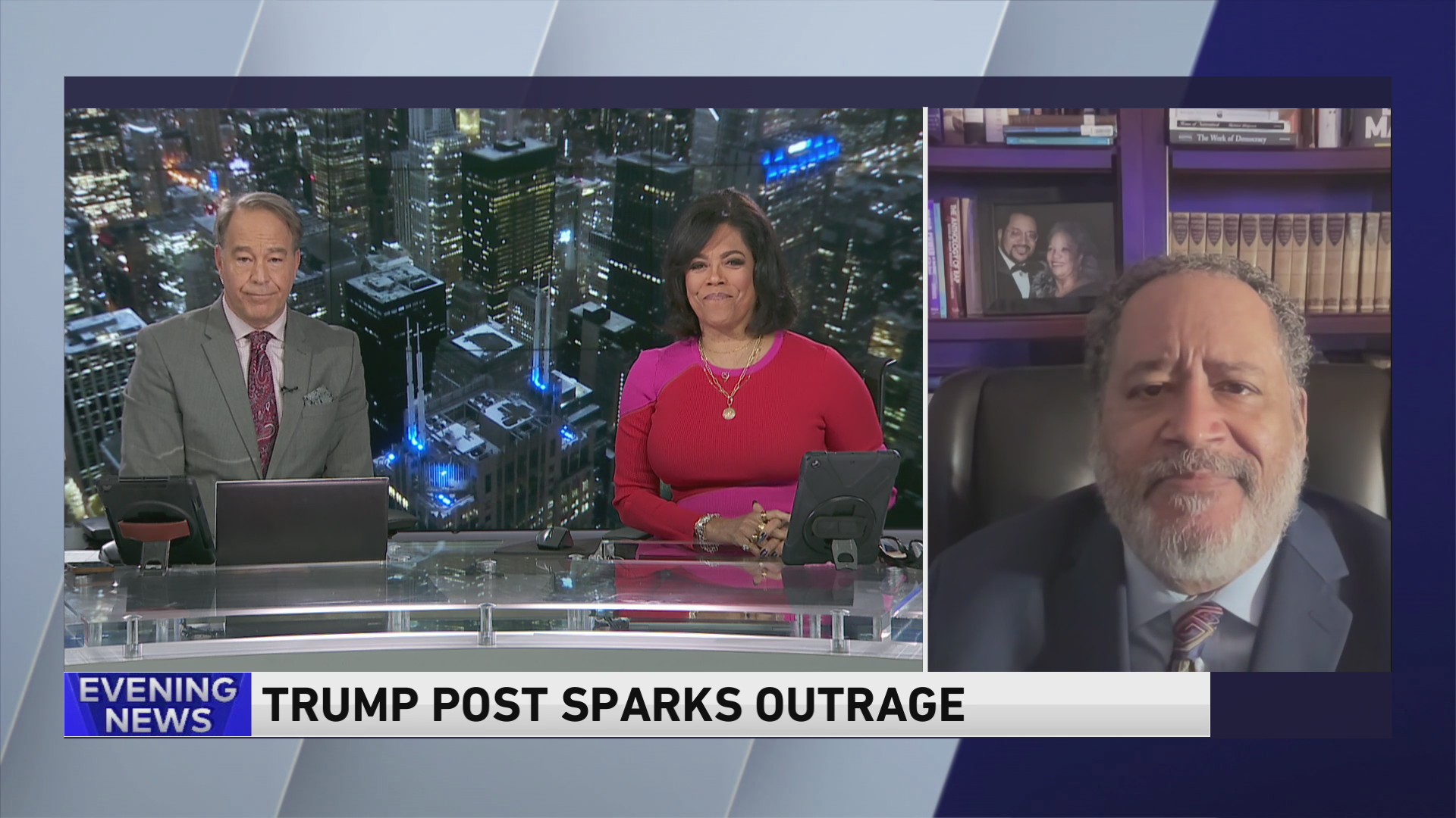 Author Michael Eric Dyson on President Trump's controversial post ...