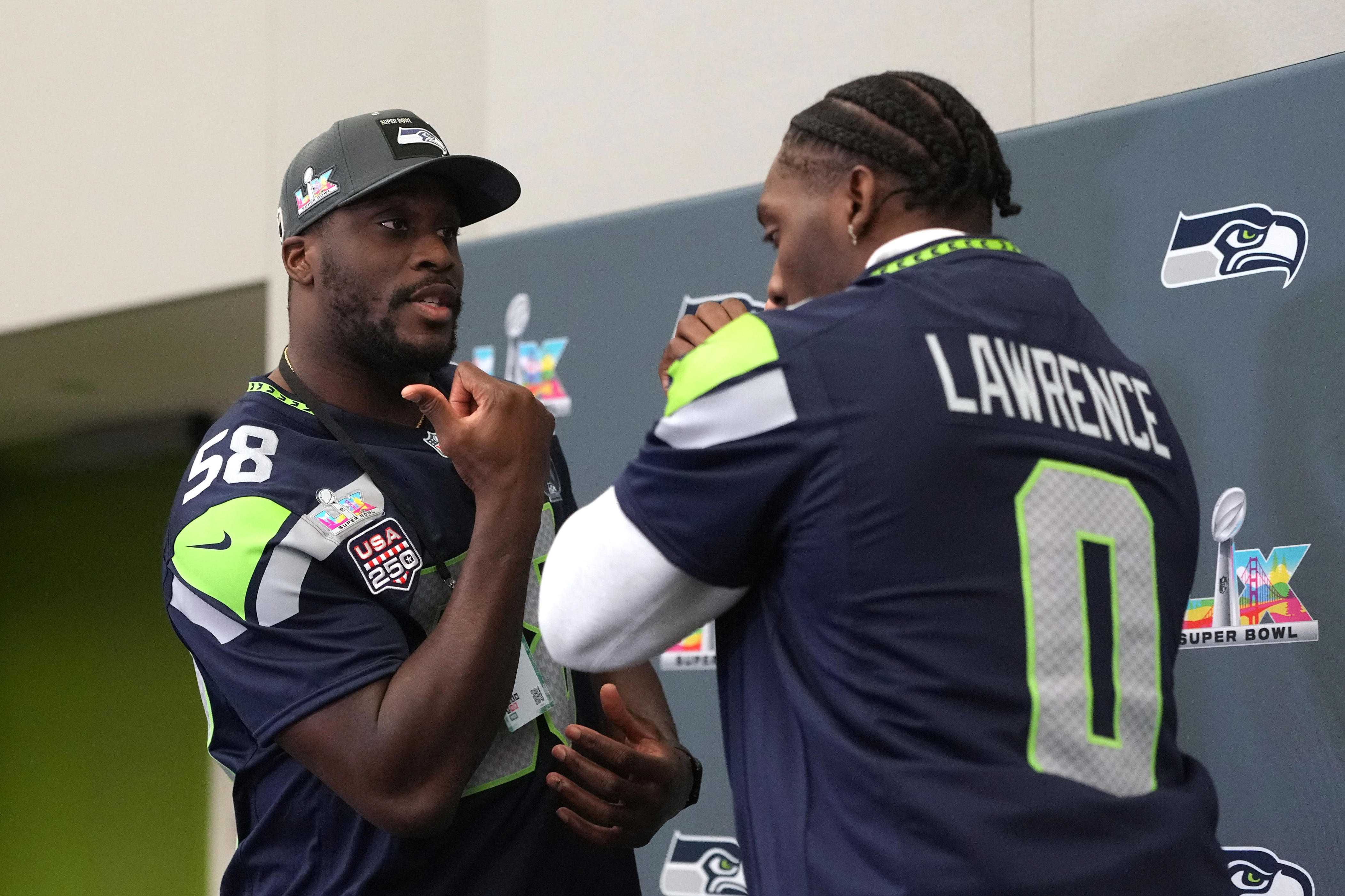 Seahawks' pass rush depth leads NFL, Patriots close behind