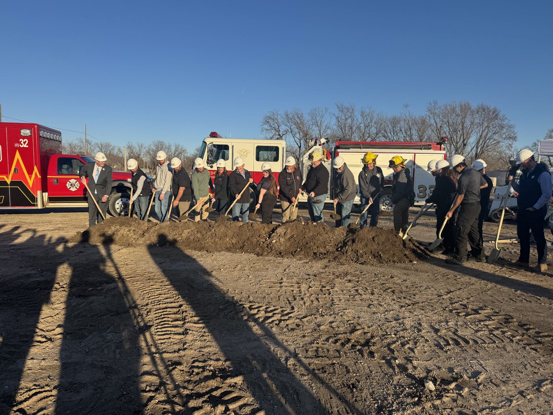 Groundbreaking ceremony held for new fire and EMS station in Sedgwick