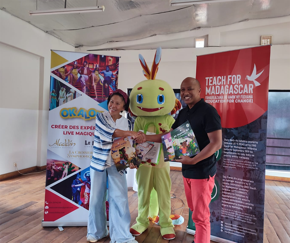 Projet Diary Nofy - Okalou et Teach For Madagascar s’unissent