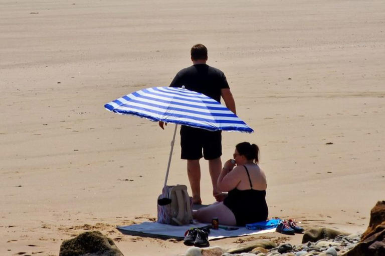 The secluded Welsh beach with stunning views totally worth the 150-step ...