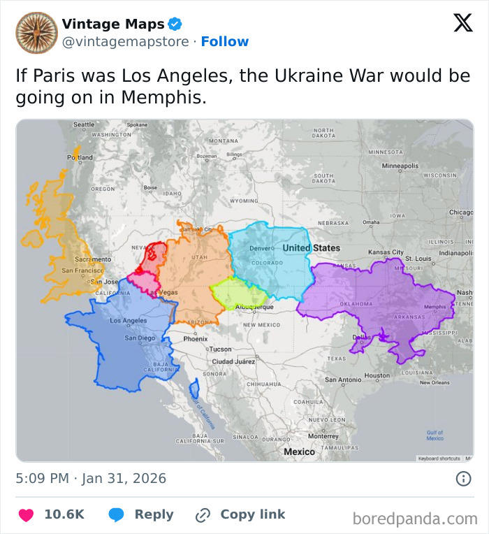 62 cool maps that range from ridiculously funny to actually educational