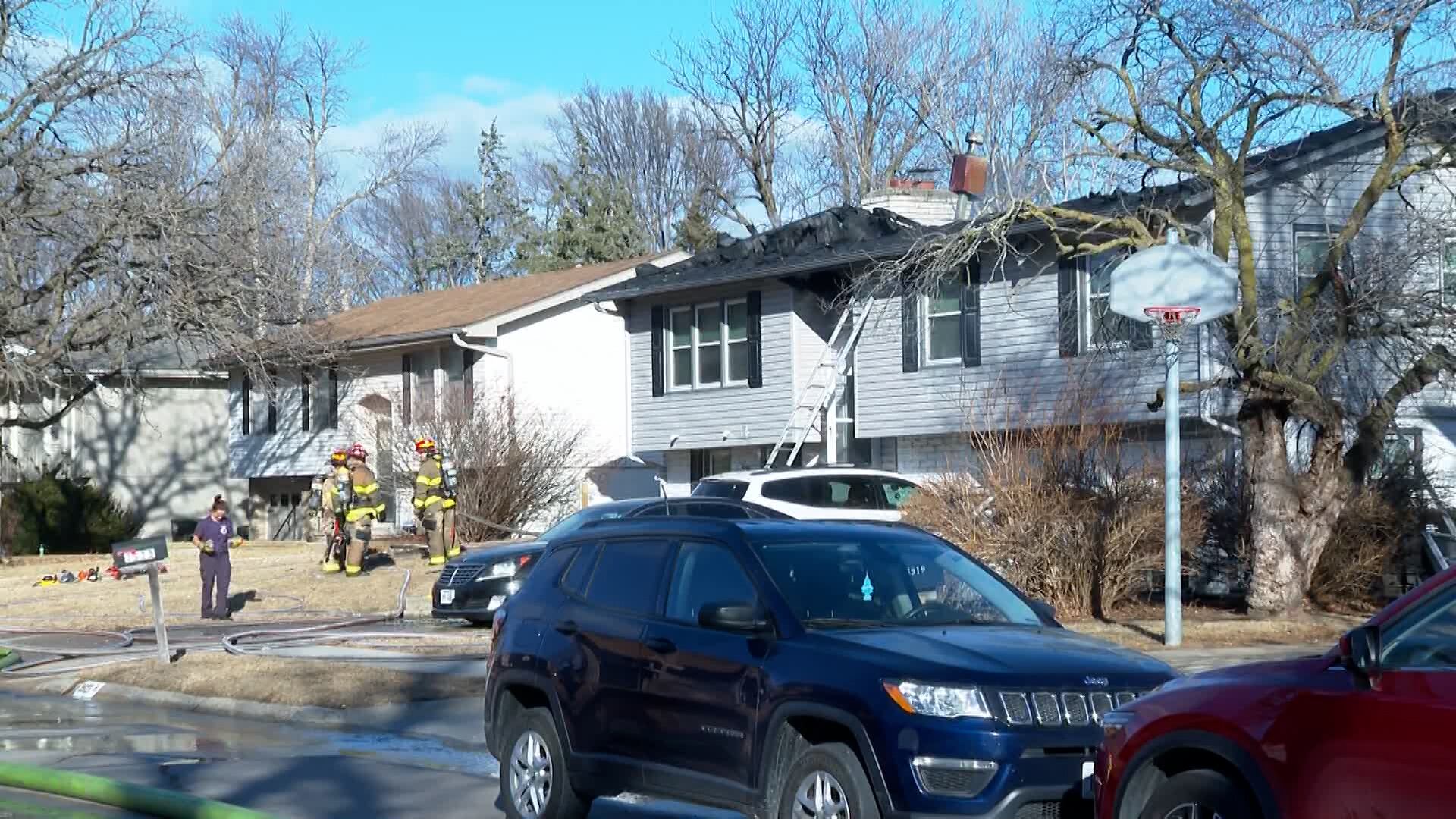 Two cats rescued from house fire in northwest Omaha, authorities say