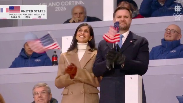 JD Vance gets booed at Winter Olympics opening ceremony: 'Whistling ...
