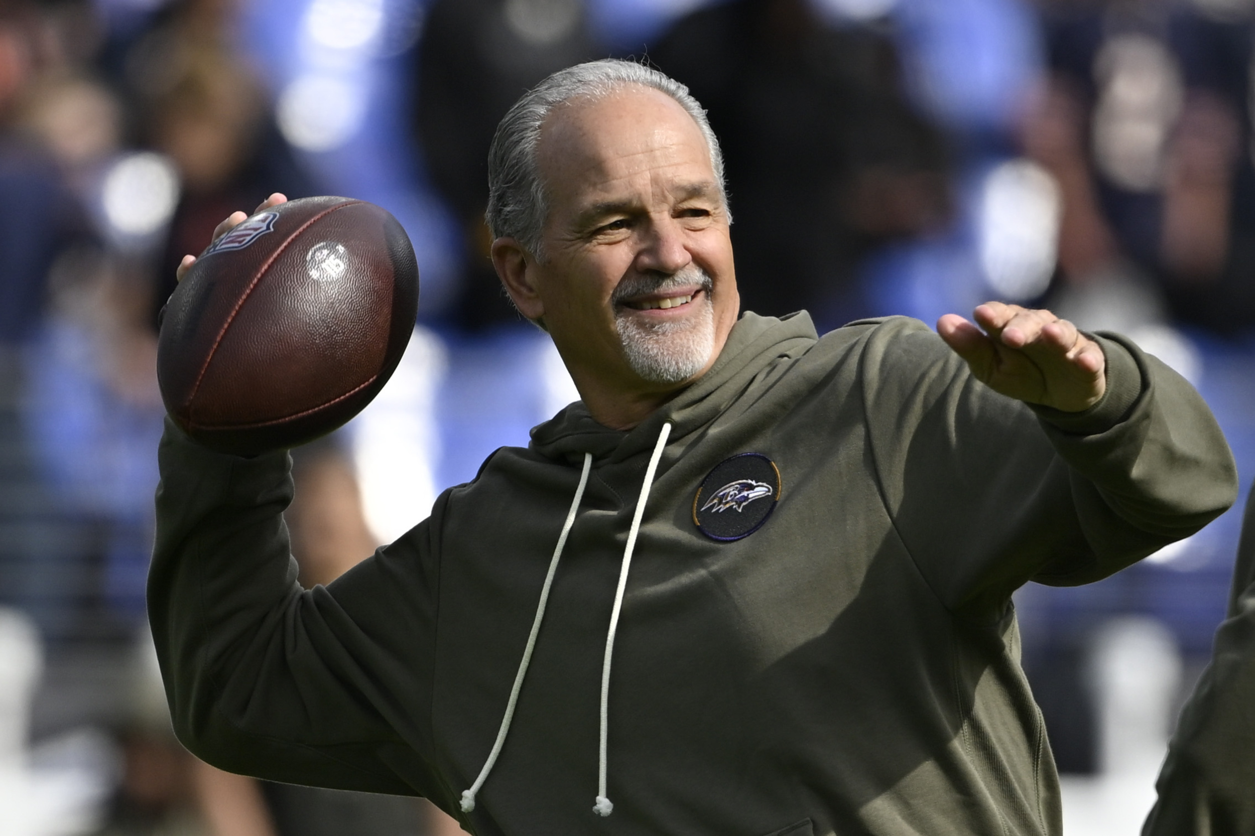 Chuck Pagano won’t stay on as Ravens’ secondary coach