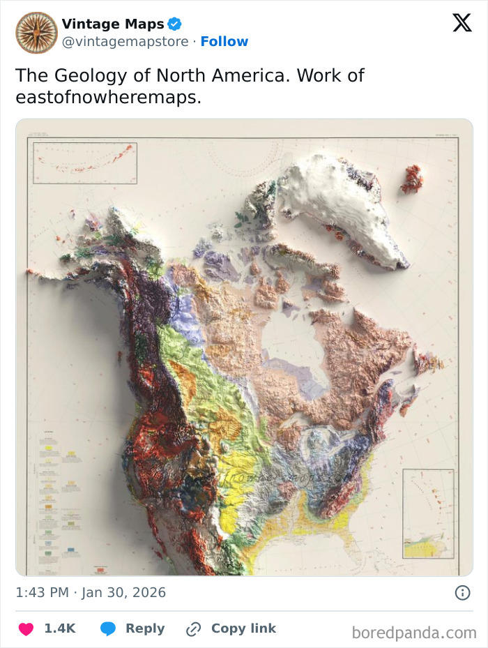 62 cool maps that range from ridiculously funny to actually educational