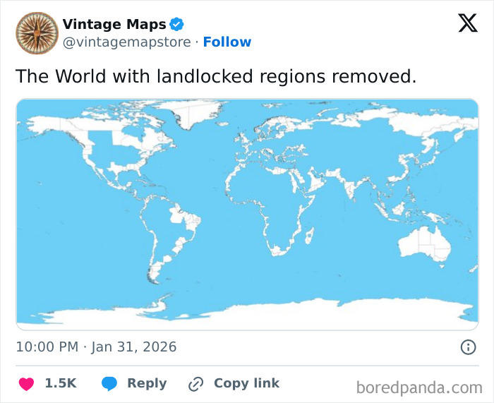 62 cool maps that range from ridiculously funny to actually educational