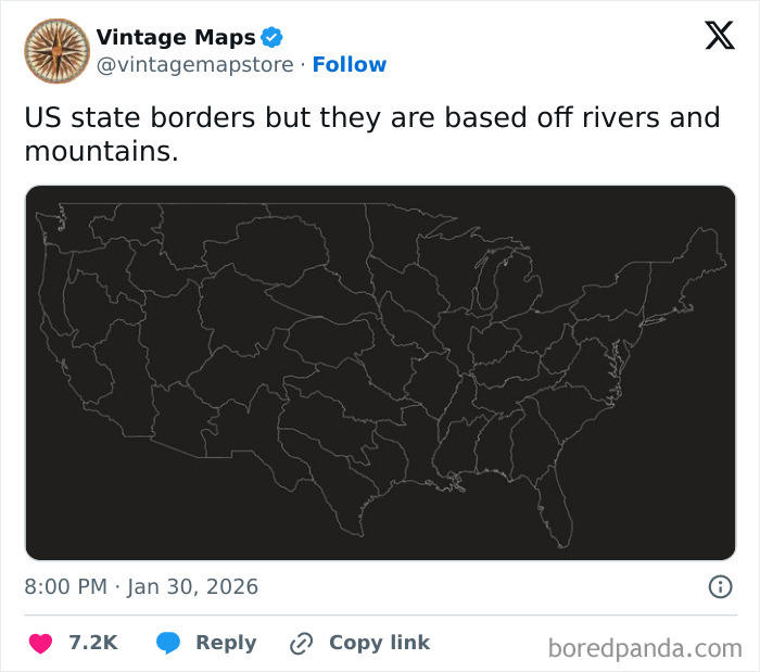62 cool maps that range from ridiculously funny to actually educational
