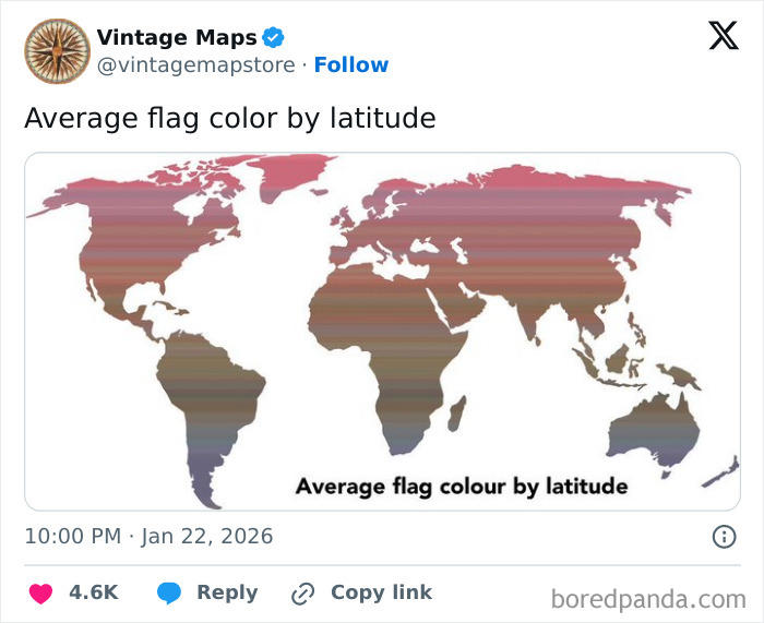 62 cool maps that range from ridiculously funny to actually educational