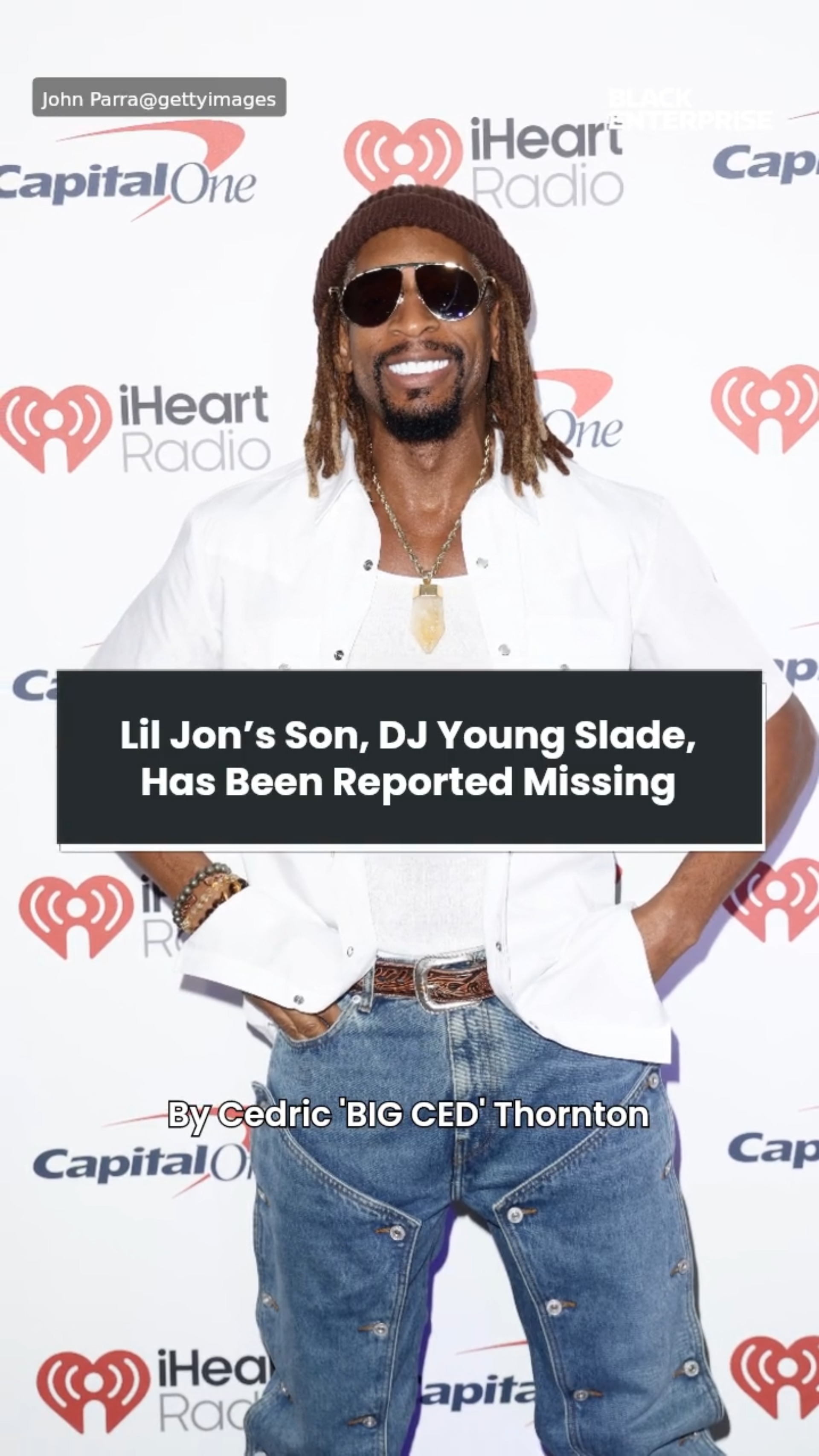 Lil Jon's son, DJ Young Slade, has been reported missing
