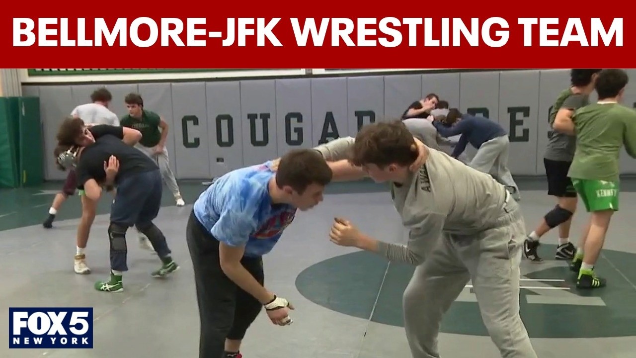 Good sports: Bellmore-JFK wrestling team