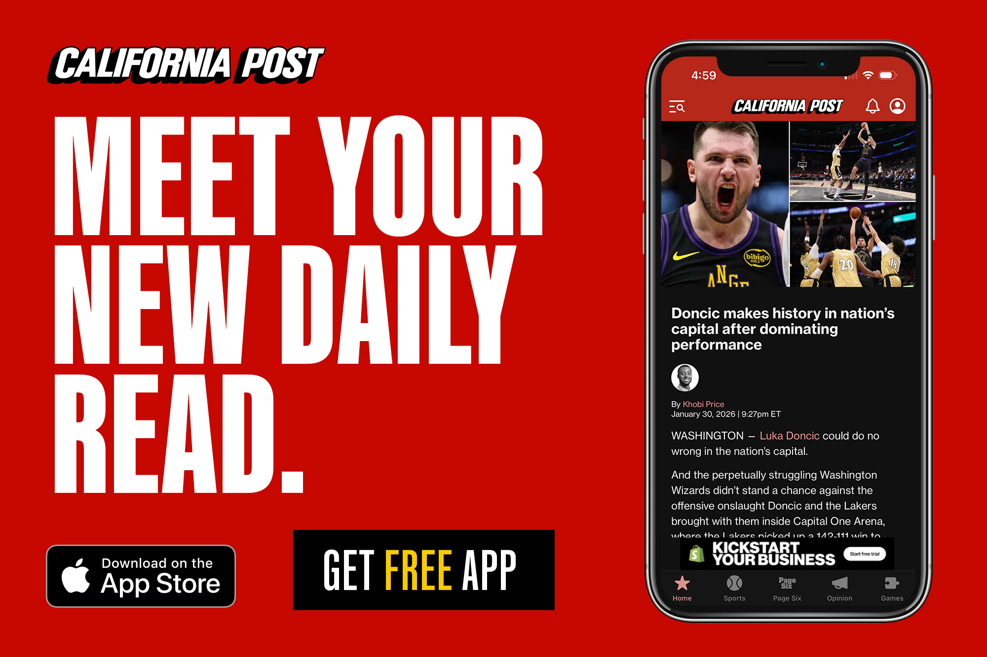 How to download the California Post app