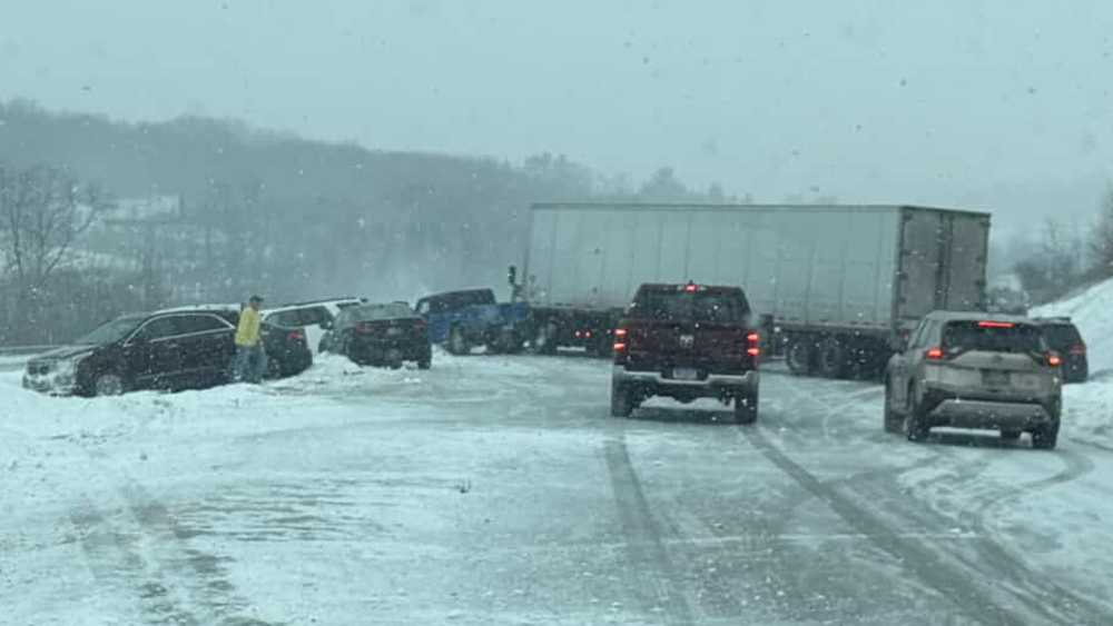 Interstate 79 pileup: 1 person dead, at least 25 vehicles crash in ...