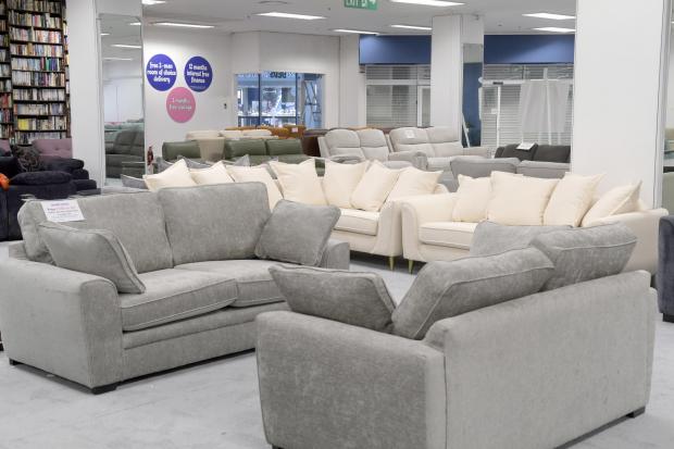 First look at new town centre furniture outlet store open today in ...