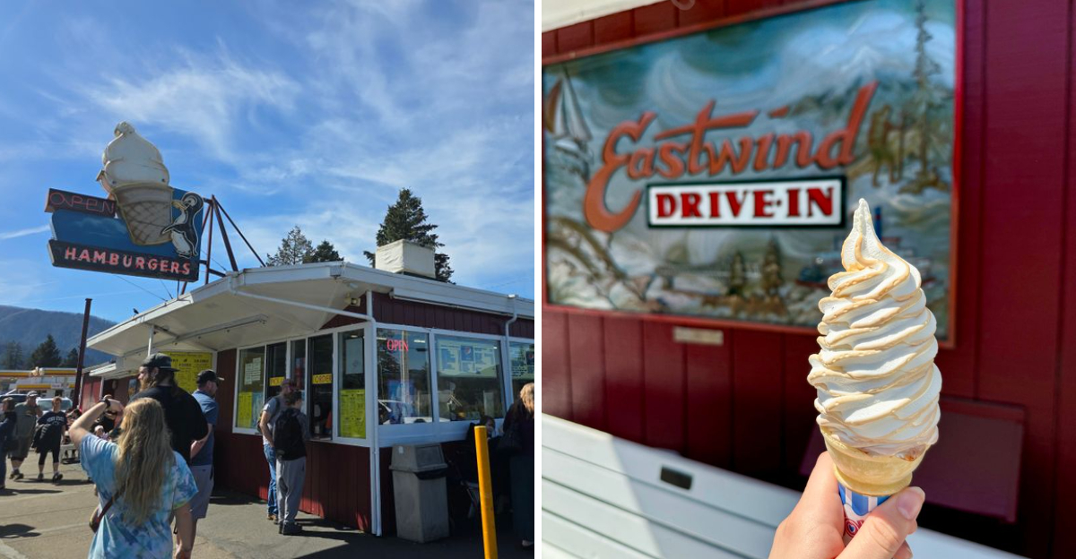 This hidden Oregon drive-in is serving towering ice cream dreams