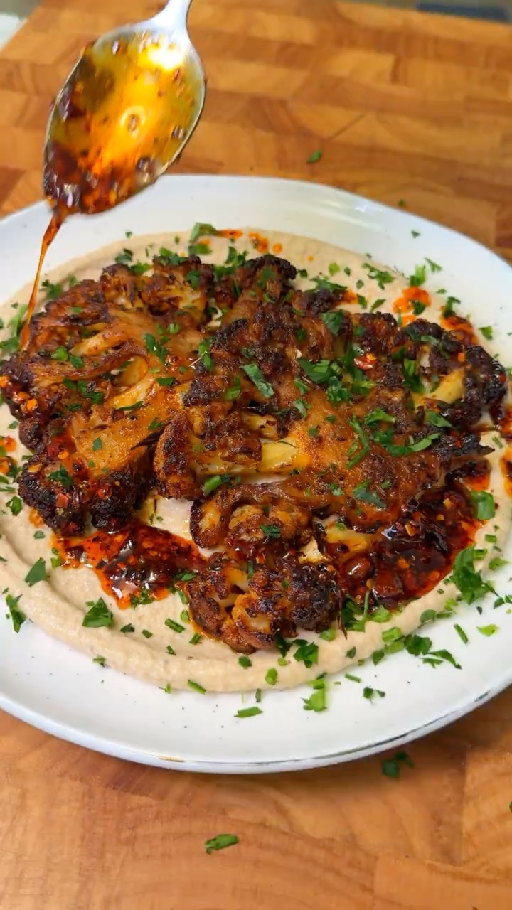 How to make cauliflower steak for meatless meals