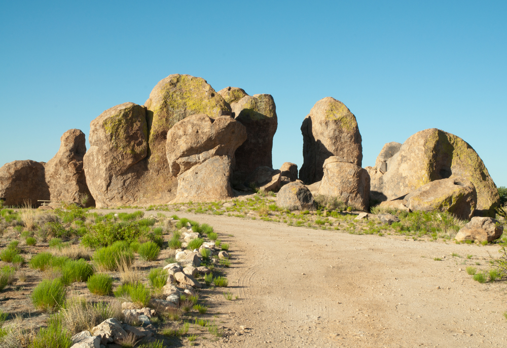 New Mexico’s 35-million-year-old volcanic rock city looks like another ...