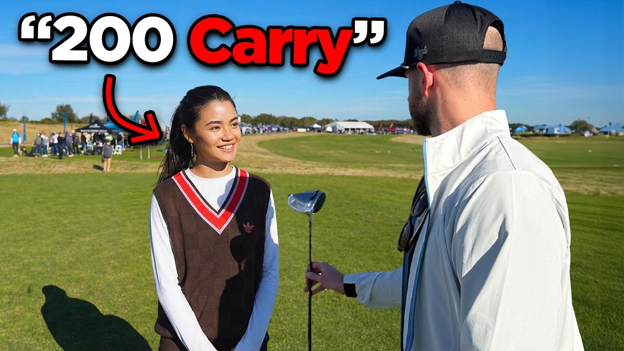 Catching golfers lying about driver at the PGA show