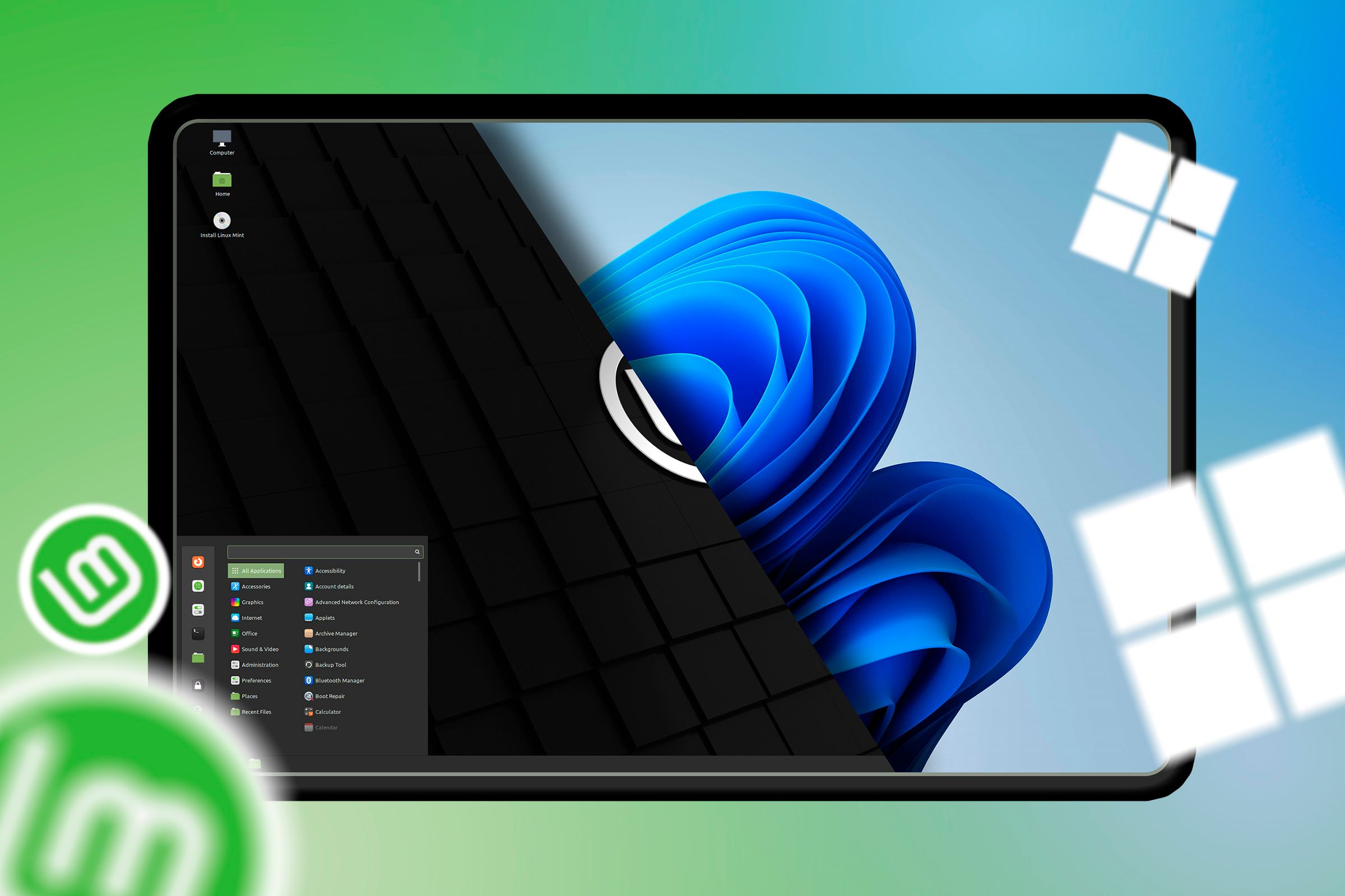 I tried replacing Windows with Linux Mint, here's how it went