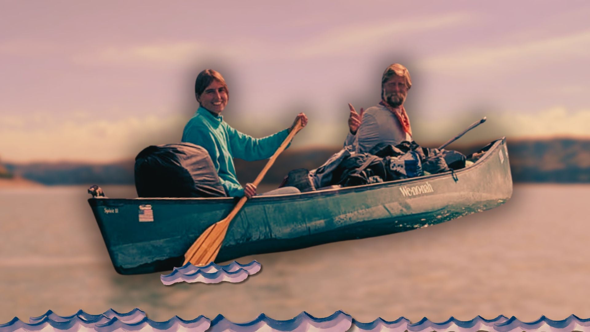 Not even a capsize stopped them. This couple just paddled 2,300 miles ...