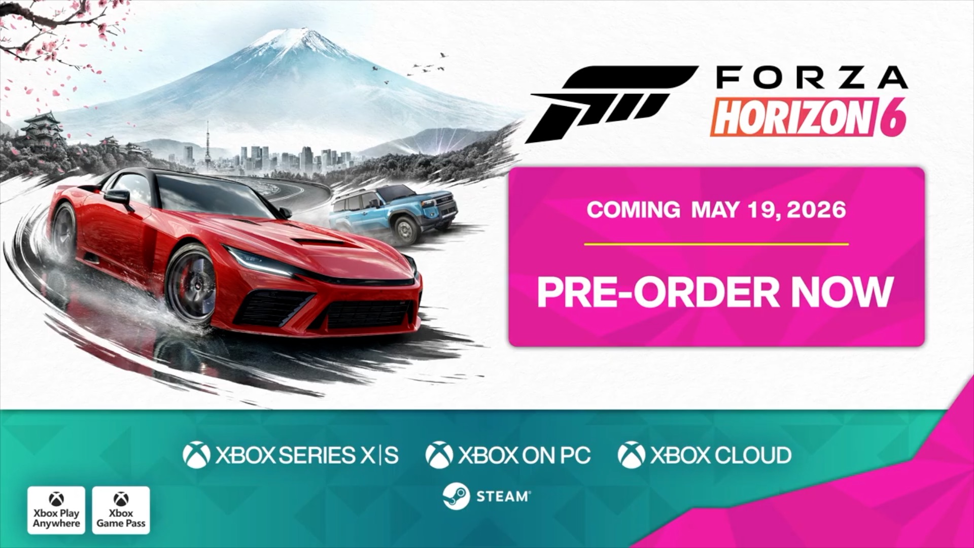 Forza Horizon 6 official gameplay teaser trailer Xbox Developer Direct 2026