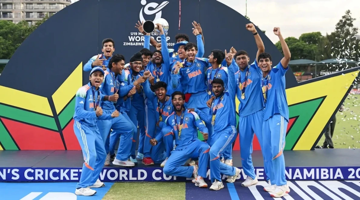 BCCI announces ₹7.5 crore reward for U19 World Cup winning team India