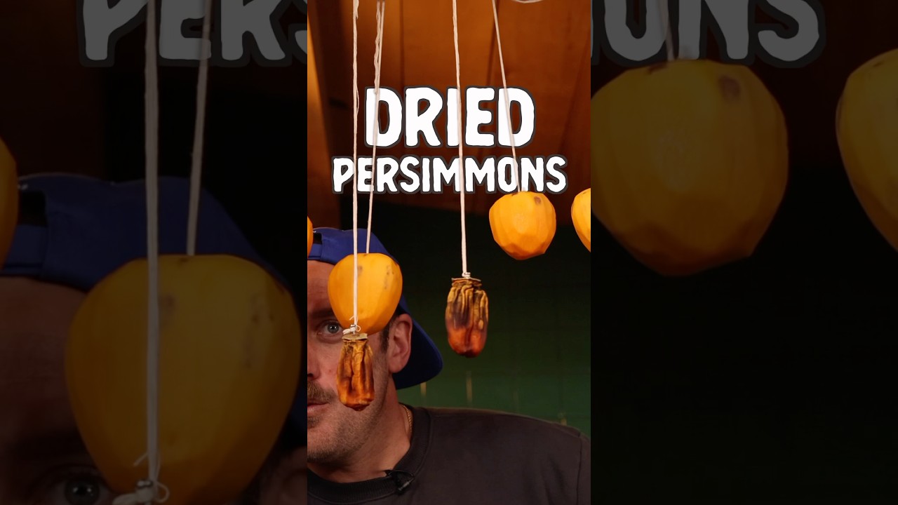 Turn fresh persimmons into nature's sweetest, earthiest fruit snacks