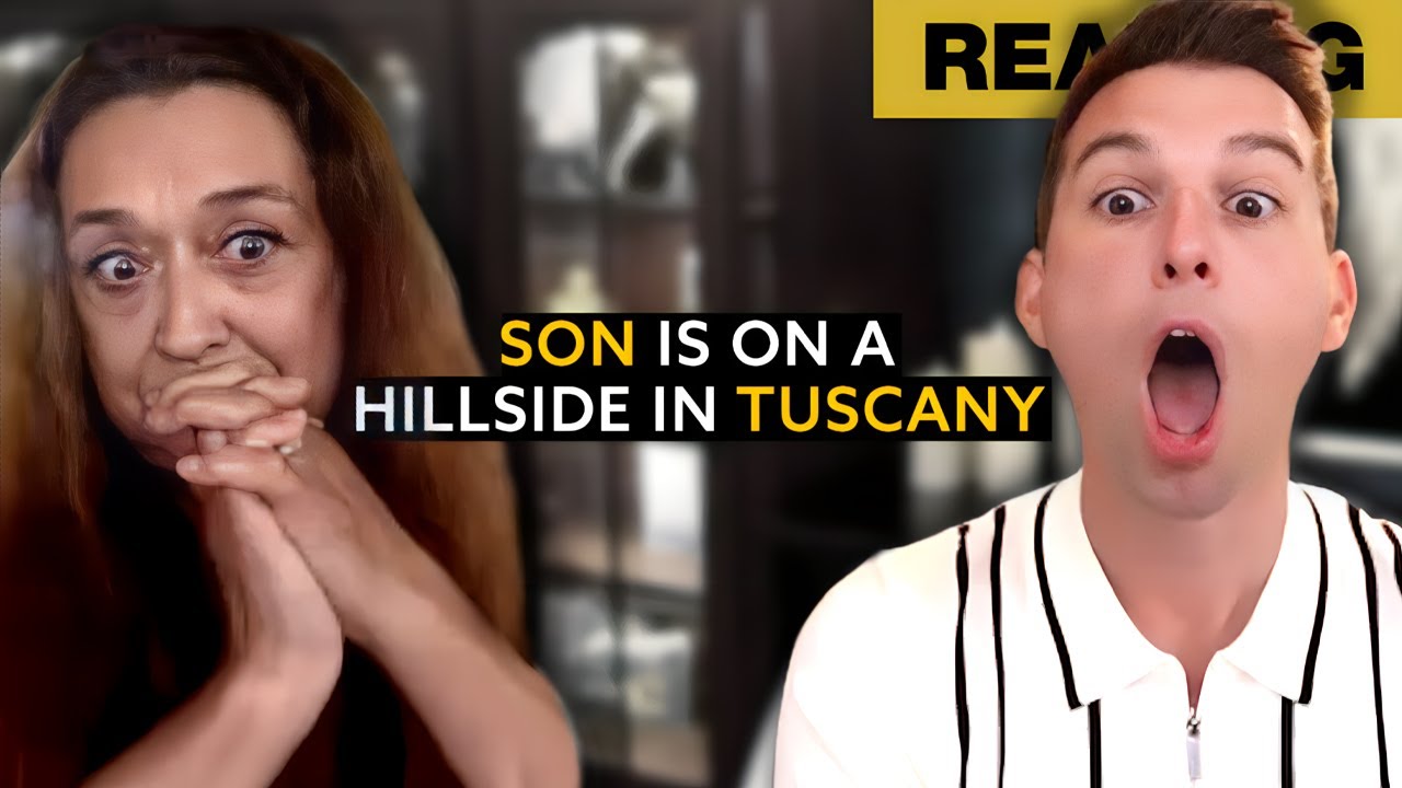 Psychic medium Matt Fraser gives readings to lucky fans in Italy