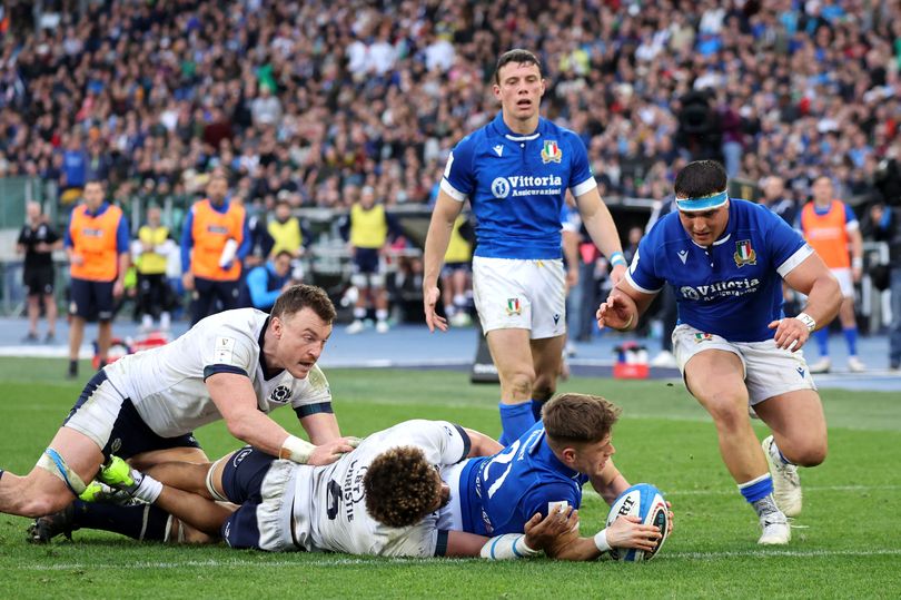 What time are the Six Nations rugby games on TV today?