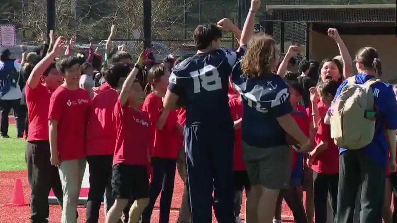 NFL brings pro players to 500 students' field day in SF