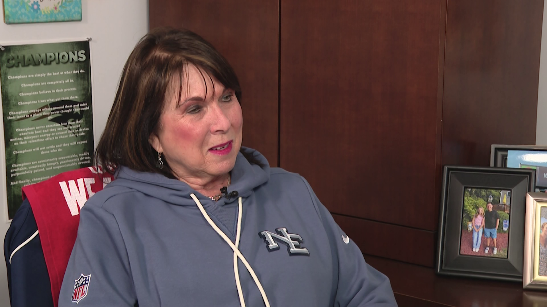 Patriots' longest-tenured employee says this is her final Super Bowl